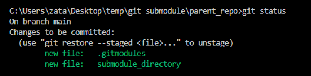 git-submodule-子模块