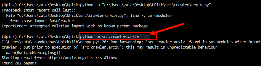 python-相对导入错误attempted relative import with no known parent package