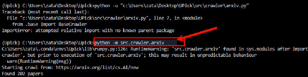 python-相对导入错误attempted relative import with no known parent package